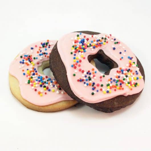 doughnut cookies: How to decorate cookies to look like donuts