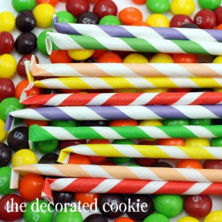 Homemade Pixie Sticks: How to make pixie sticks straws with Skittles Candy.