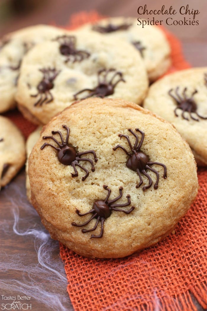 SPIDER FOOD IDEAS: roundup of 30 spider Halloween treats and crafts