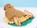SEAL SANDWICH: Animal sandwich for a fun lunch for kids