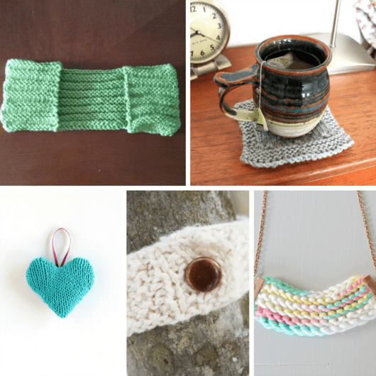 KNITTING FOR BEGINNERS: A roundup of 30 easy knitting projects