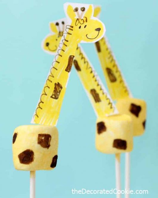 giraffe marshmallows