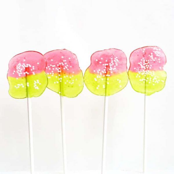 Christmas Jolly Rancher lollipops -- an easy food craft for kids