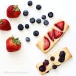 shortbread cookies: The BEST berry shortbread cookie recipe