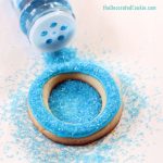 Olympic rings cookies for your Olympics party, summer or winter.