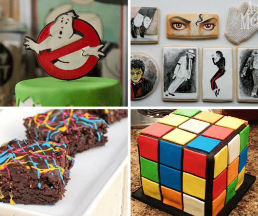 A roundup of 25 '80 PARTY FOOD IDEAs. Fun food ideas.