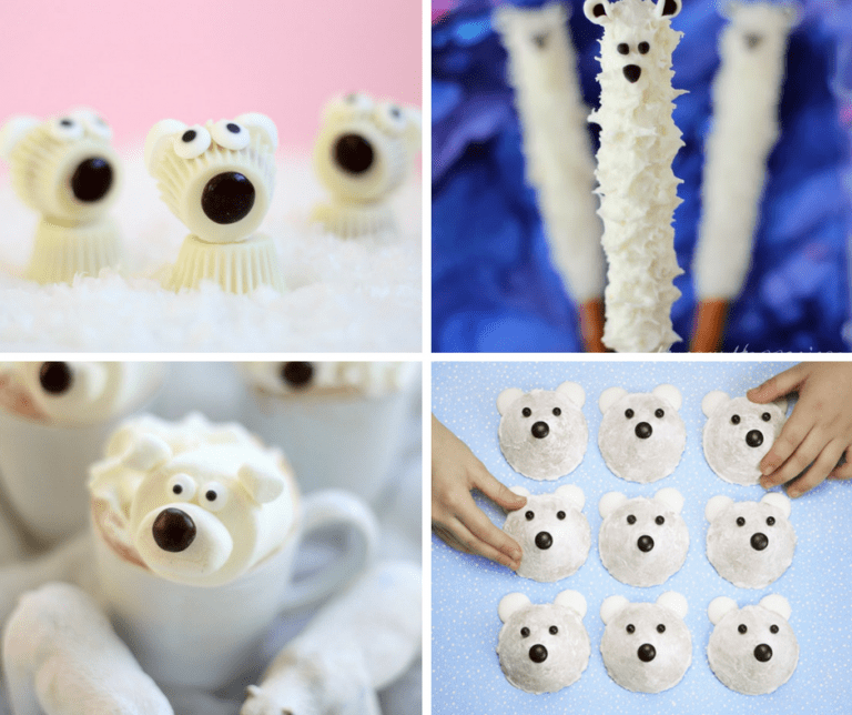A roundup of 20 polar bear treats and crafts from around the web