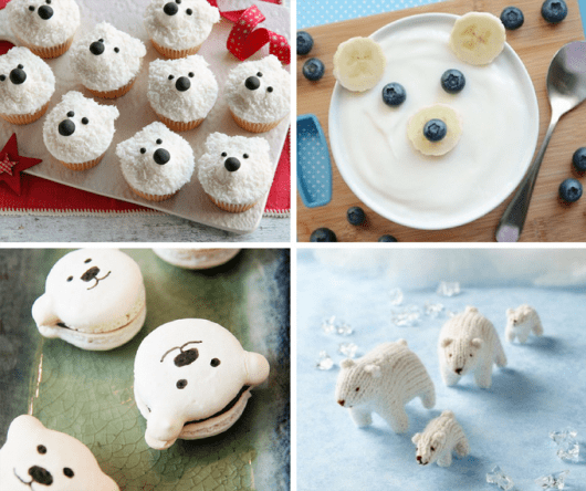 A roundup of 20 polar bear treats and crafts from around the web