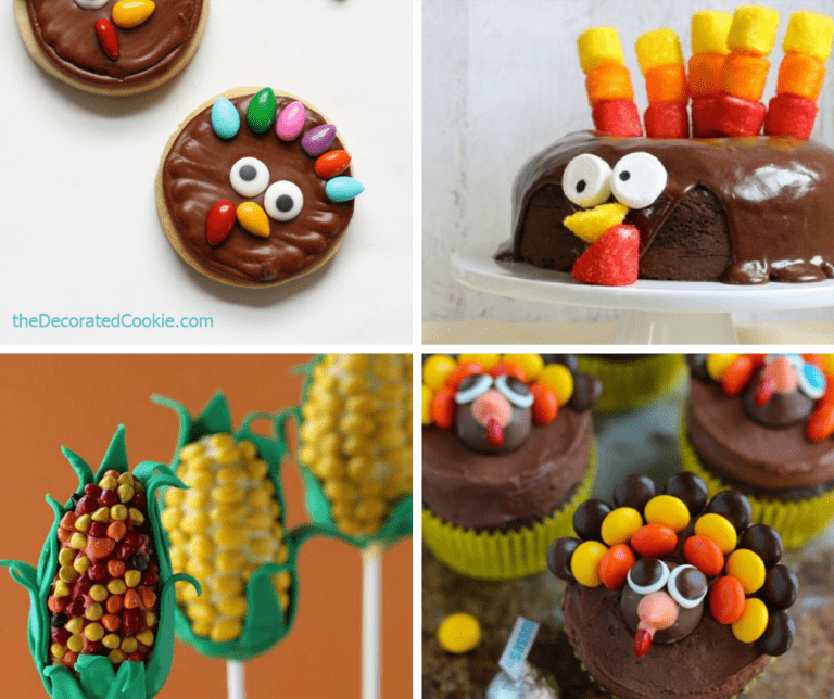 30 THANKSGIVING FUN FOOD IDEAS: A roundup of fun food crafts.