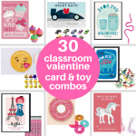 A roundup of the the 30 best Valentine's Day classroom cards and toys.