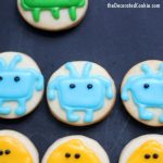SPACE INVADERS COOKIES -- Fun 1980s party food idea.