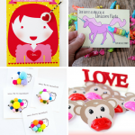 DIY Valentine's Day classroom cards for kids' school parties.