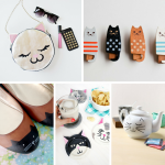 A roundup of awesome cat crafts for crazy cat ladies.