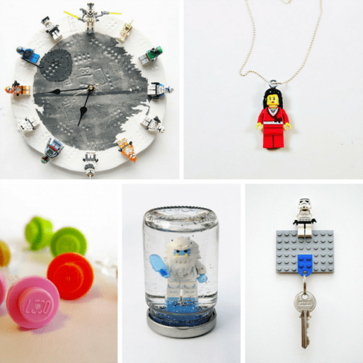 A roundup of AWESOME LEGO CRAFTS for kids and adults alike.