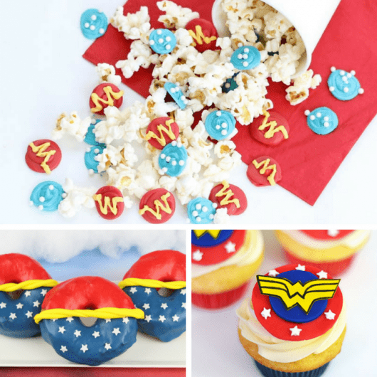 Wonder Woman food ideas for your Superhero party, a roundup