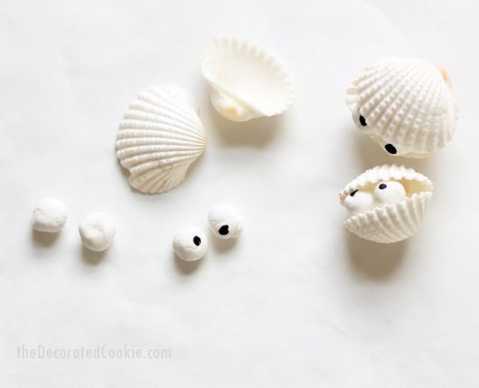 seashell creatures summer craft idea for kids or adults