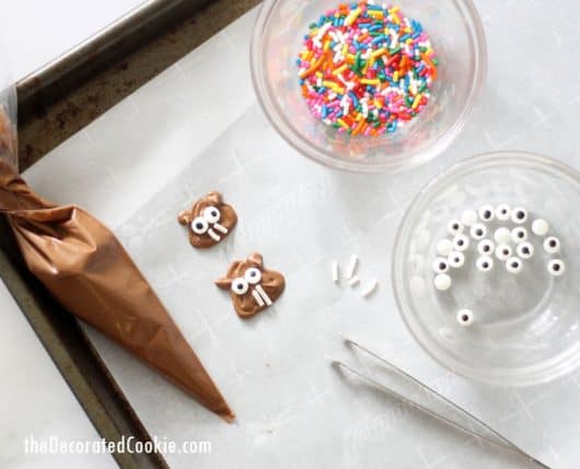 Groundhog day snack mix, a cute and fun treat to serve on Groundhog Day