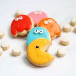 SPACE INVADERS COOKIES -- Fun 1980s party food idea.