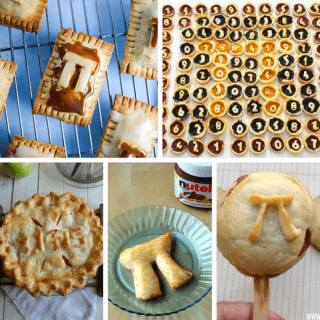 fun food ideas for Pi Day, celebrating May 14th with fun food