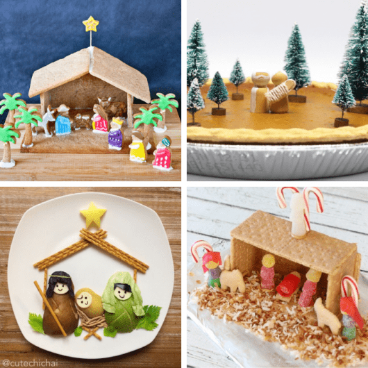 NATIVITY CRAFTS and FUN FOOD IDEAs for Christmas