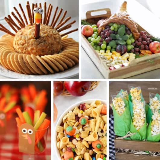15 FUN THANKSGIVING APPETIZERS and snacks.