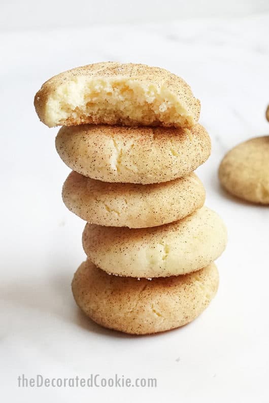 BEST SNICKERDOODLE RECIPE Soft, chewy, cinnamon sugar cookies